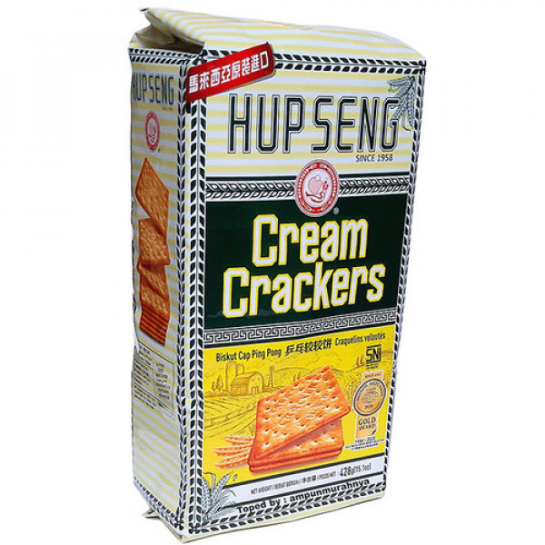 Mega Swalayan - HUP SENG CREAM CRACKERS 428G X 12
