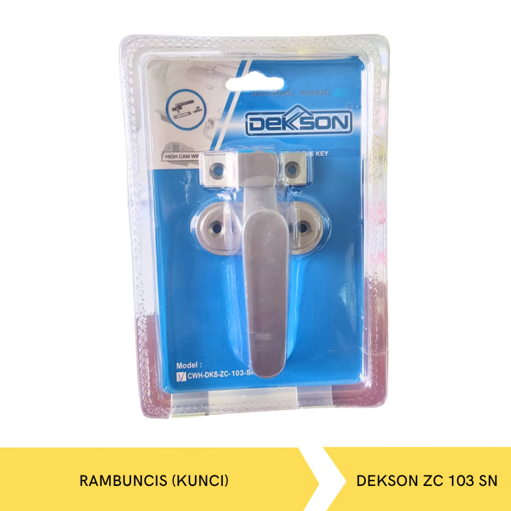 Mega Swalayan - DEKSON ZC 103 SN RAMBUNCIS (KUNCI)