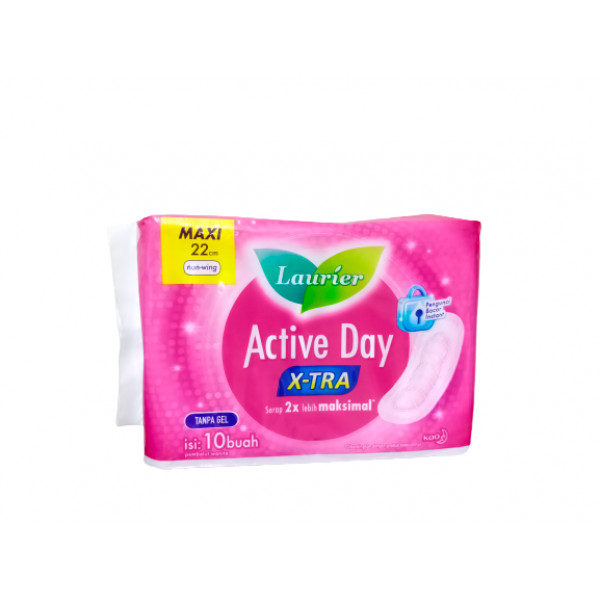 Mega Swalayan - LAURIER ACTIVE DAY XTRA MAXI NONWING 22CM/10`S X 48