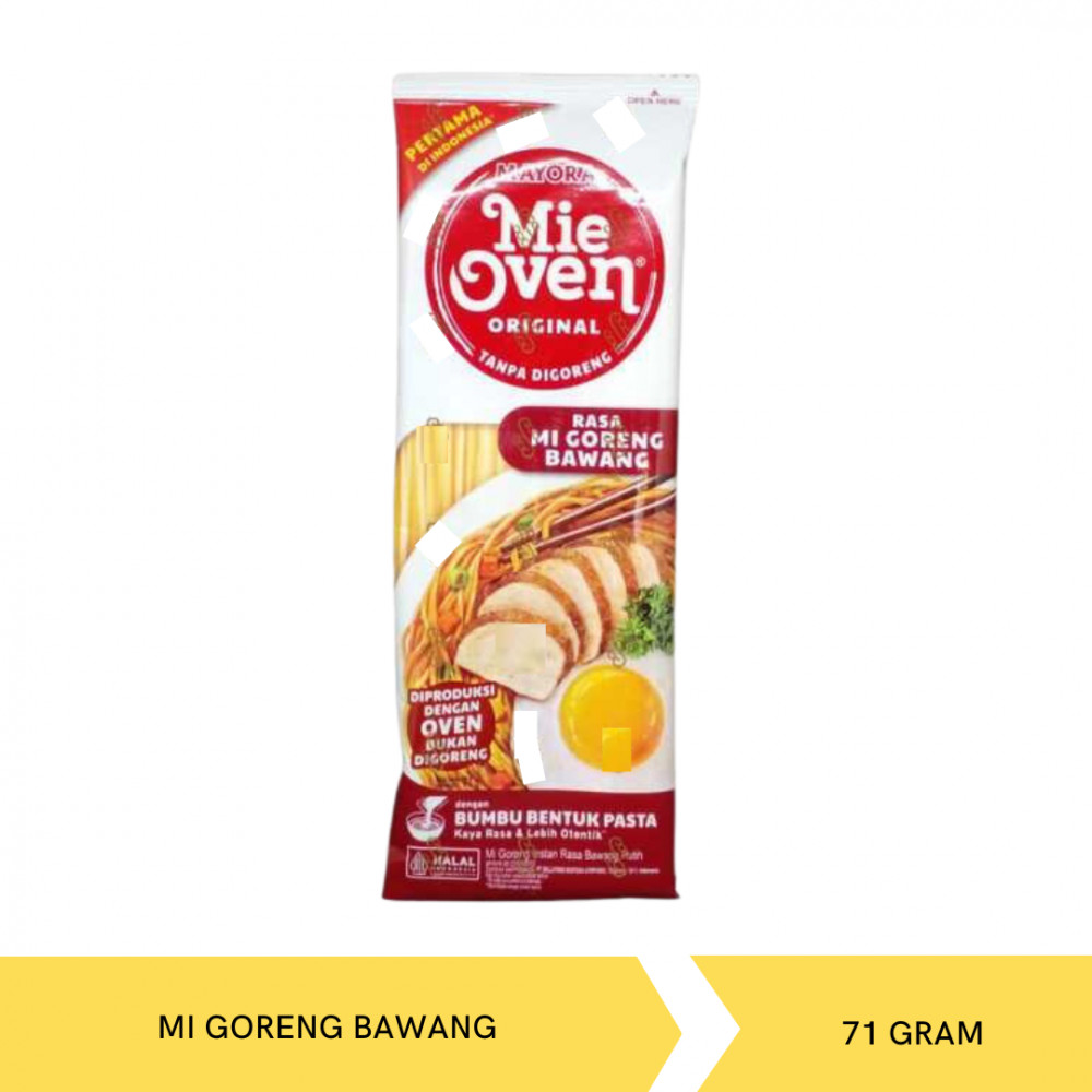 Mega Swalayan - MIE OVEN MI GORENG BAWANG 71G X 24