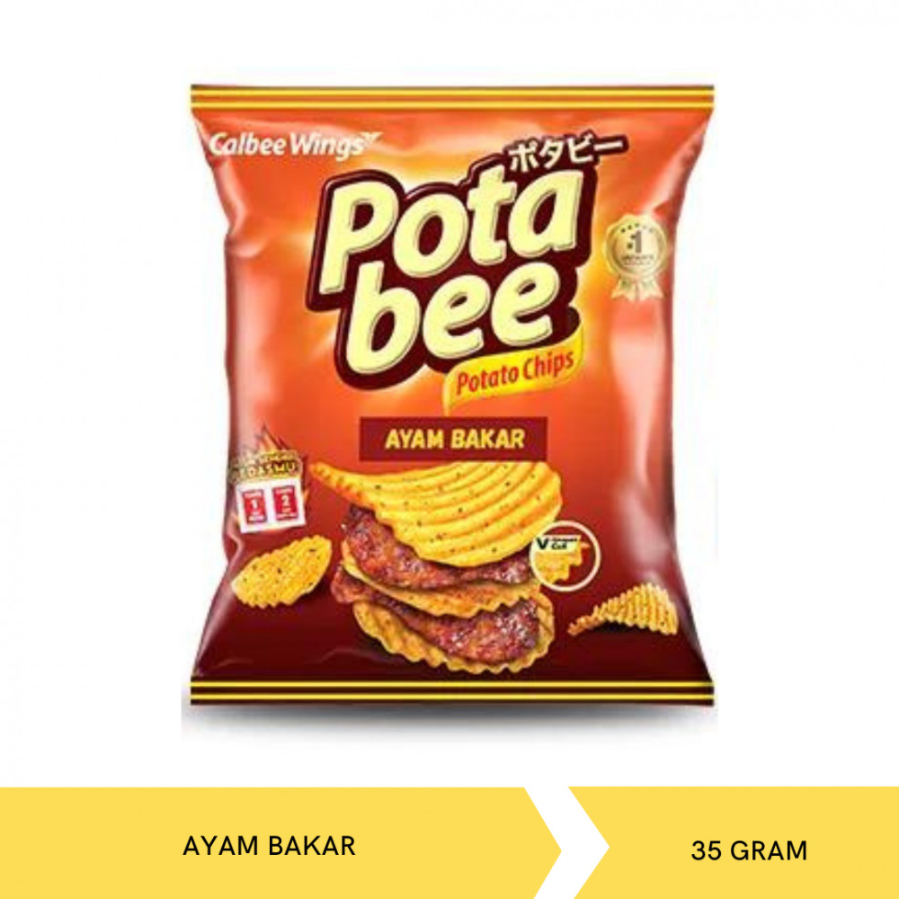 Mega Swalayan - POTABEE POTATO CHIPS AYAM BAKAR 35G X 40