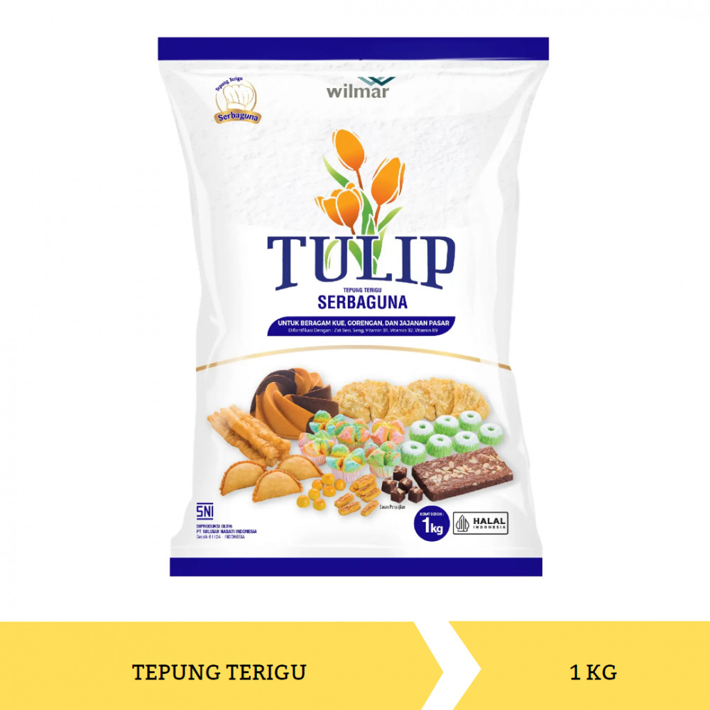 Mega Swalayan - TULIP TEPUNG TERIGU 1KG X 10