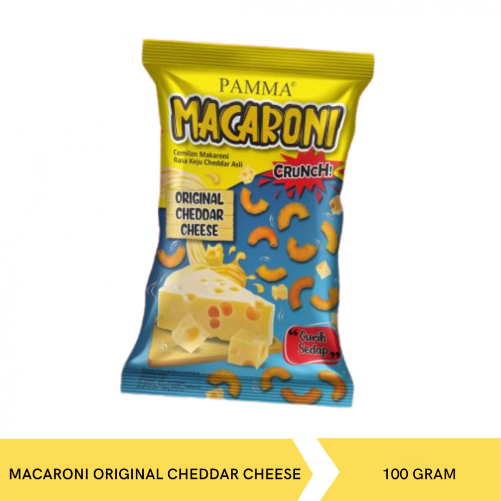 Mega Swalayan - PAMMA MACARONI ORIGINAL CHEDDAR CHEESE 100G X 24