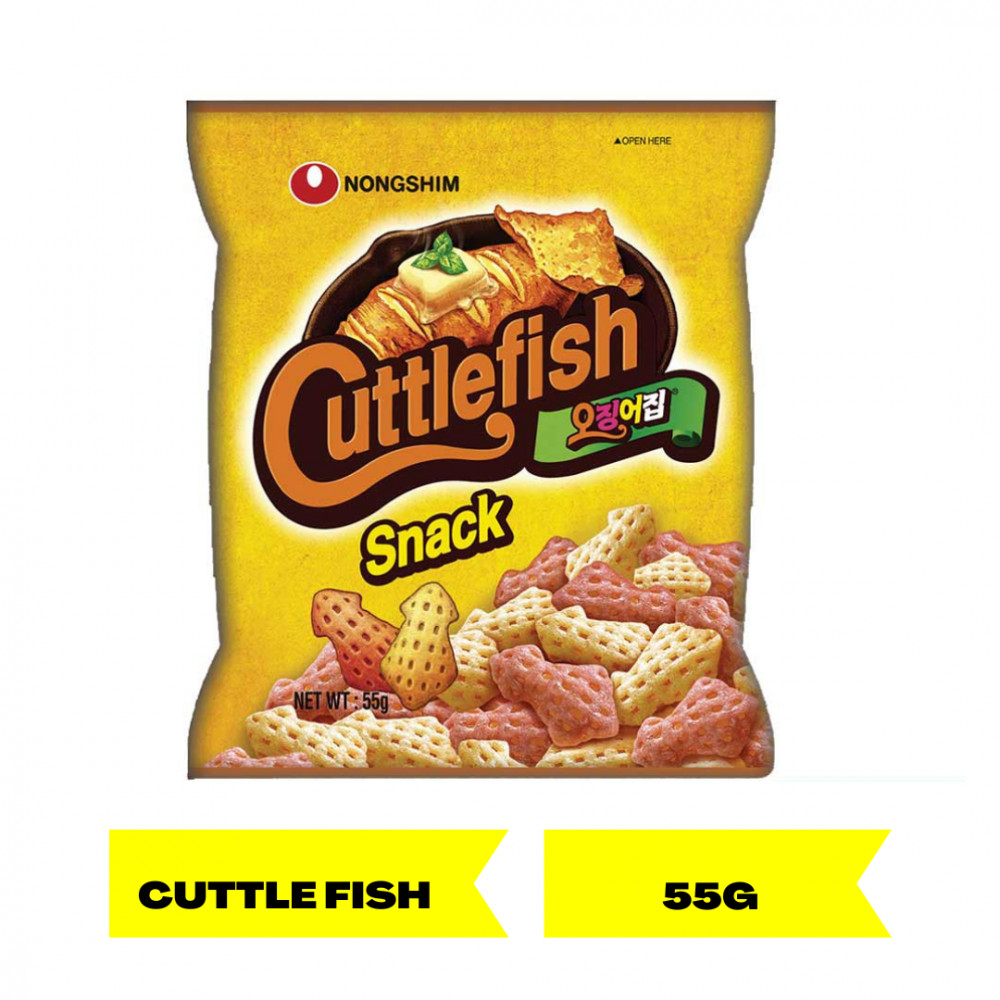 Mega Swalayan - NONGSHIM CUTTLEFISH SNACK 55G - DNR
