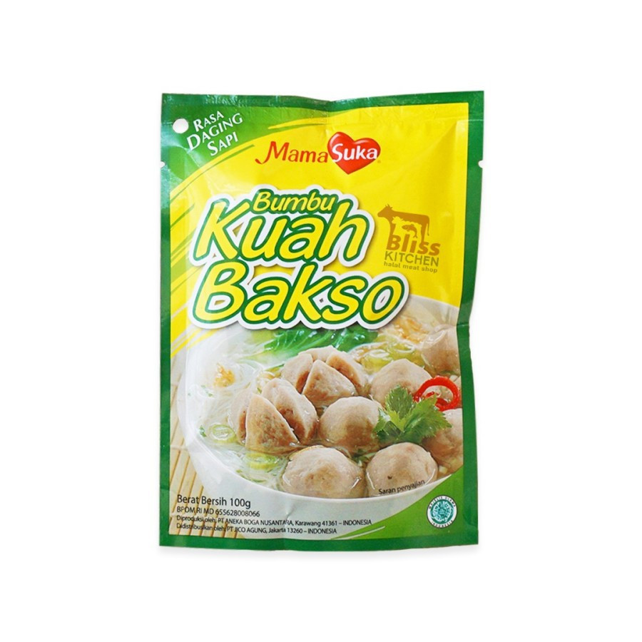 Mega Swalayan - MAMASUKA BUMBU KUAH BAKSO 100G X 36