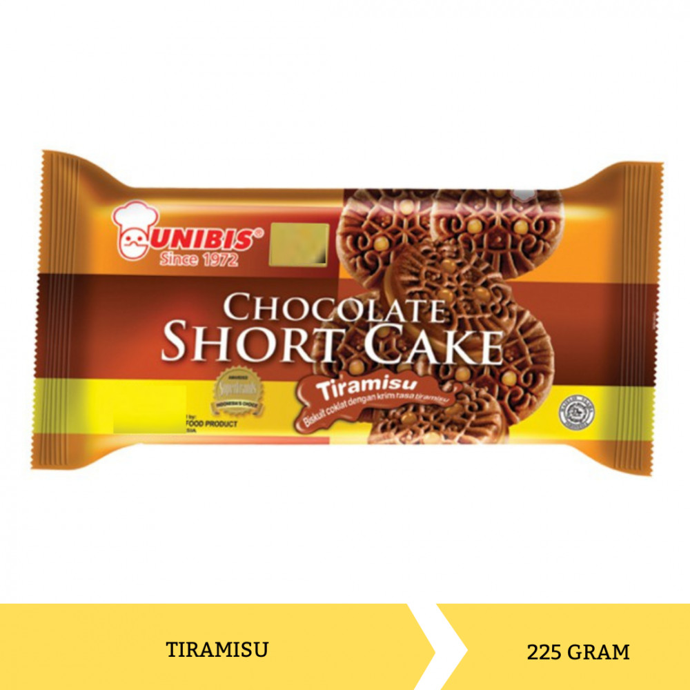 Mega Swalayan - UNIBIS SHORTCAKE TIRAMISU 225G X 30