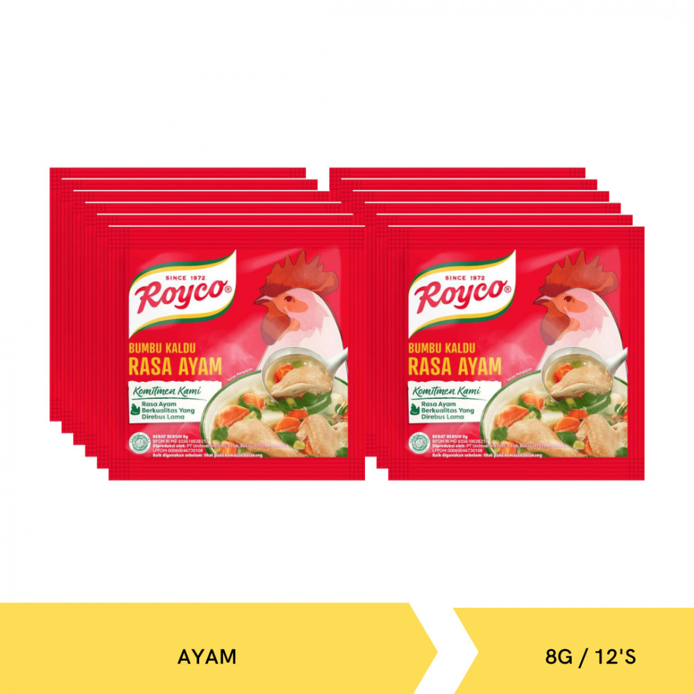 Mega Swalayan - ROYCO AYAM BANDED 8G/12S X 48