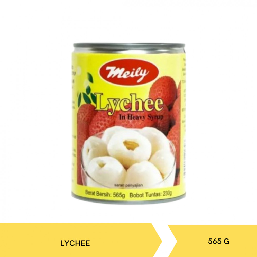Mega Swalayan - MEILY LYCHEE IN SYRUP 565G X 12