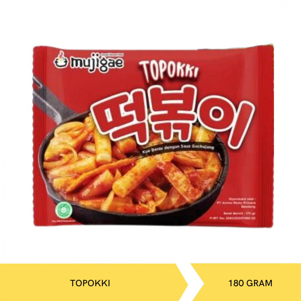 Mega Swalayan - MUJIGAE TOPOKKI 180G X 40
