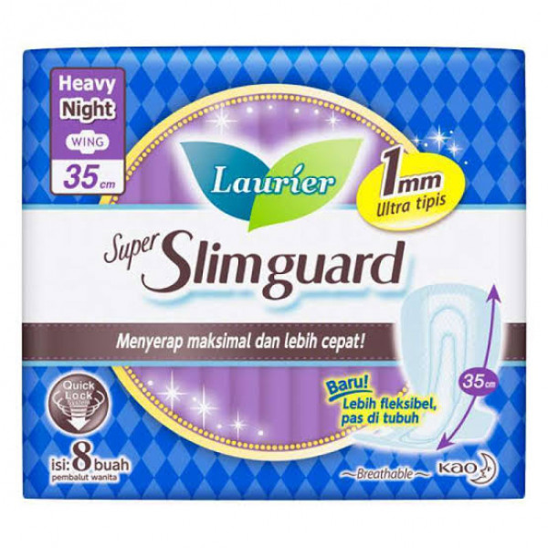 Mega Swalayan - LAURIER SLIMGUARD NIGHT WING 35CM/8`S X 24