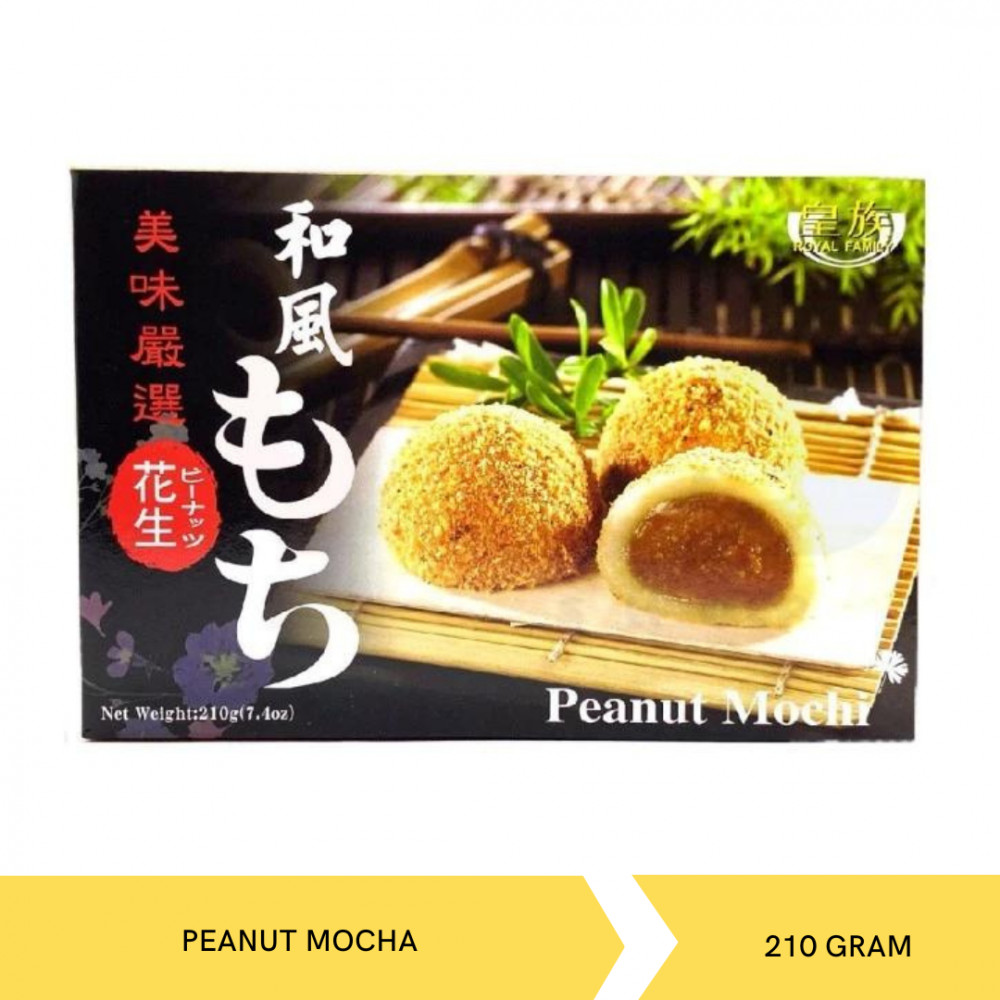 Mega Swalayan - ROYAL FAMILY PEANUT MOCHI 210G X 12