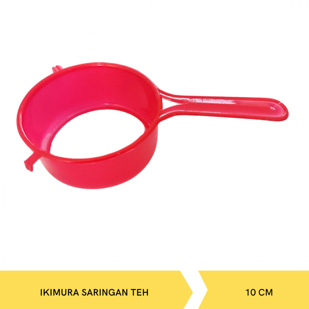 Mega Swalayan - IKIMURA SARINGAN TEH 10CM GG MERAH 202