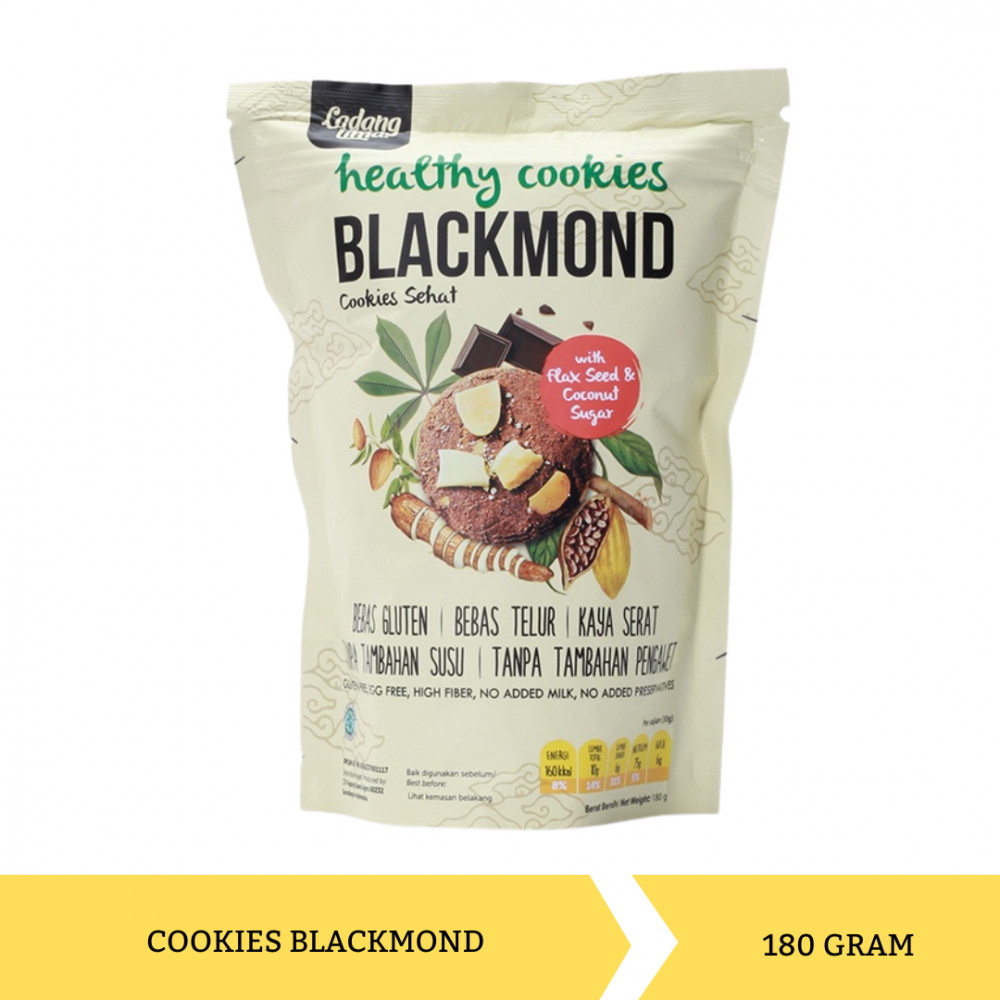 Mega Swalayan - LADANG LIMA COOKIES BLACKMOND 180G X 12