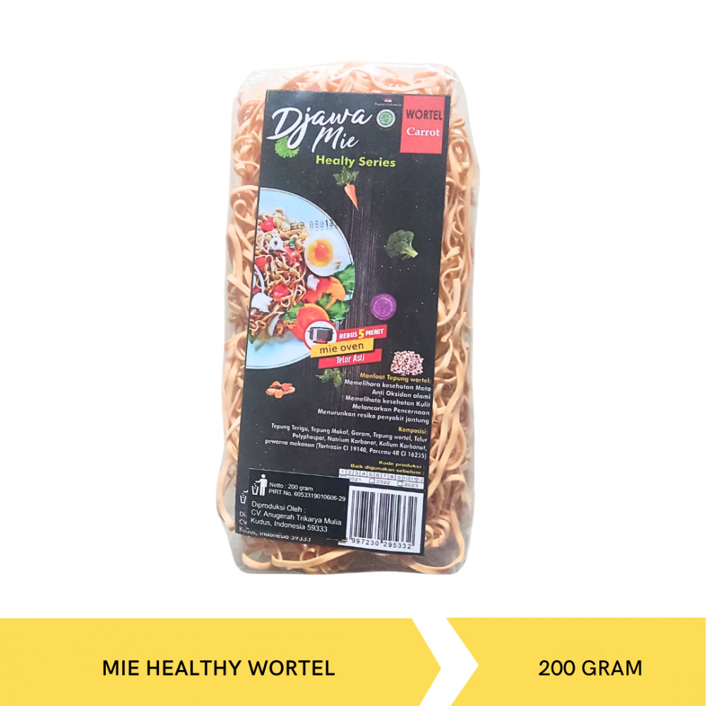 Mega Swalayan - DJAWA MIE HEALTHY WORTEL 200G X 20