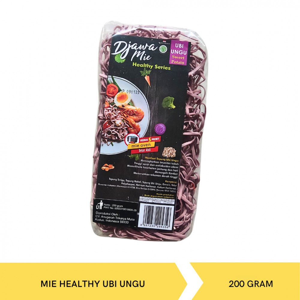Mega Swalayan - DJAWA MIE HEALTHY UBI UNGU 200G X 20