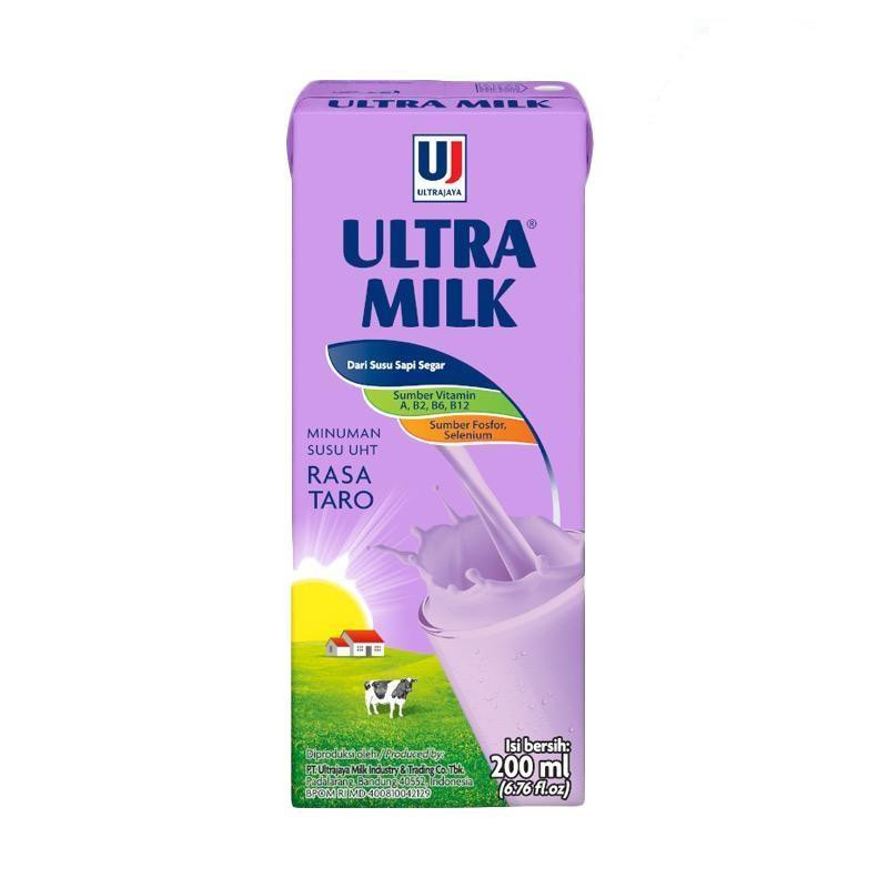 Mega Swalayan - ULTRA MILK TARO 200ML X 24