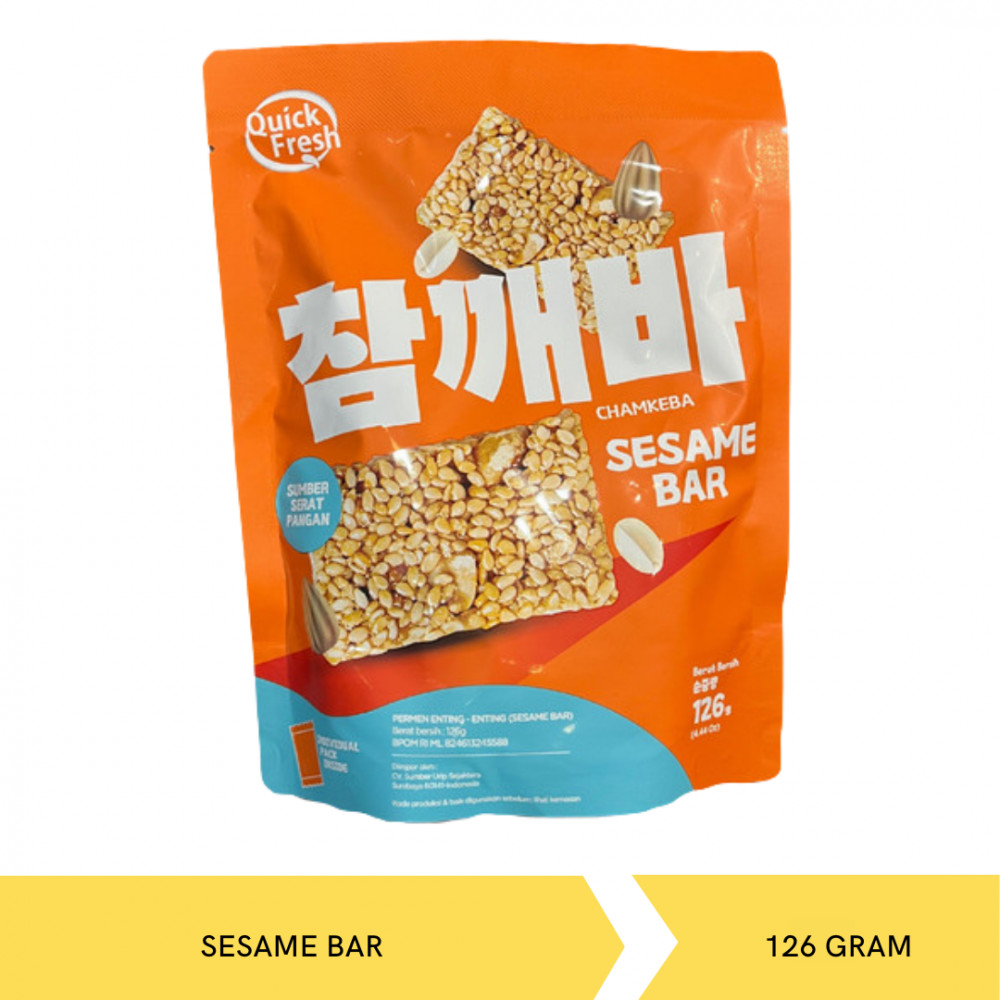 Mega Swalayan - QUICK FRESH SESAME BAR 126G X 24