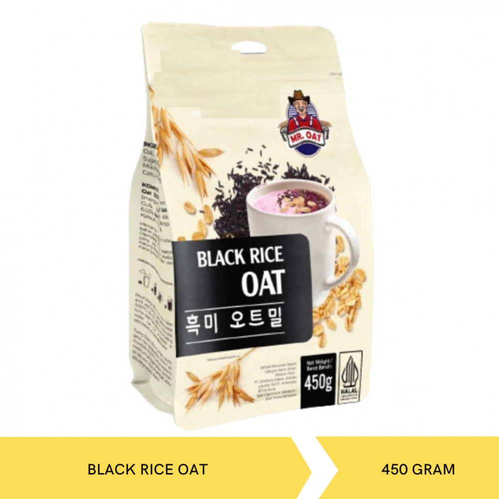 Mega Swalayan - MR.OAT BLACK RICE OAT BAG 450G X 24