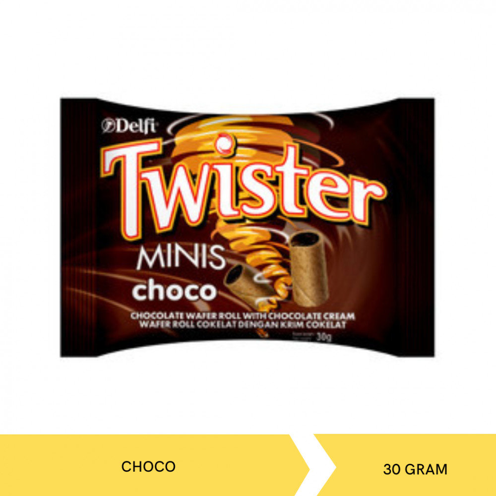 Mega Swalayan - TWISTER MINIS CHOCO 30G X 10