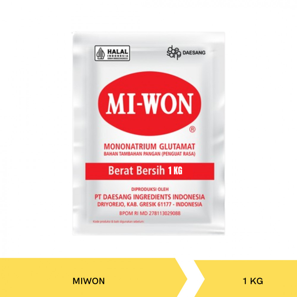 Mega Swalayan - MIWON 1KG X 12