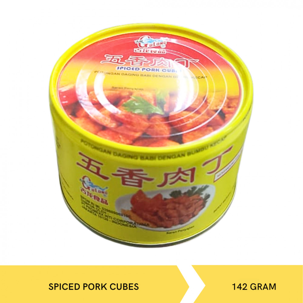Mega Swalayan - GULONG SPICED PORK CUBES 142G X 48