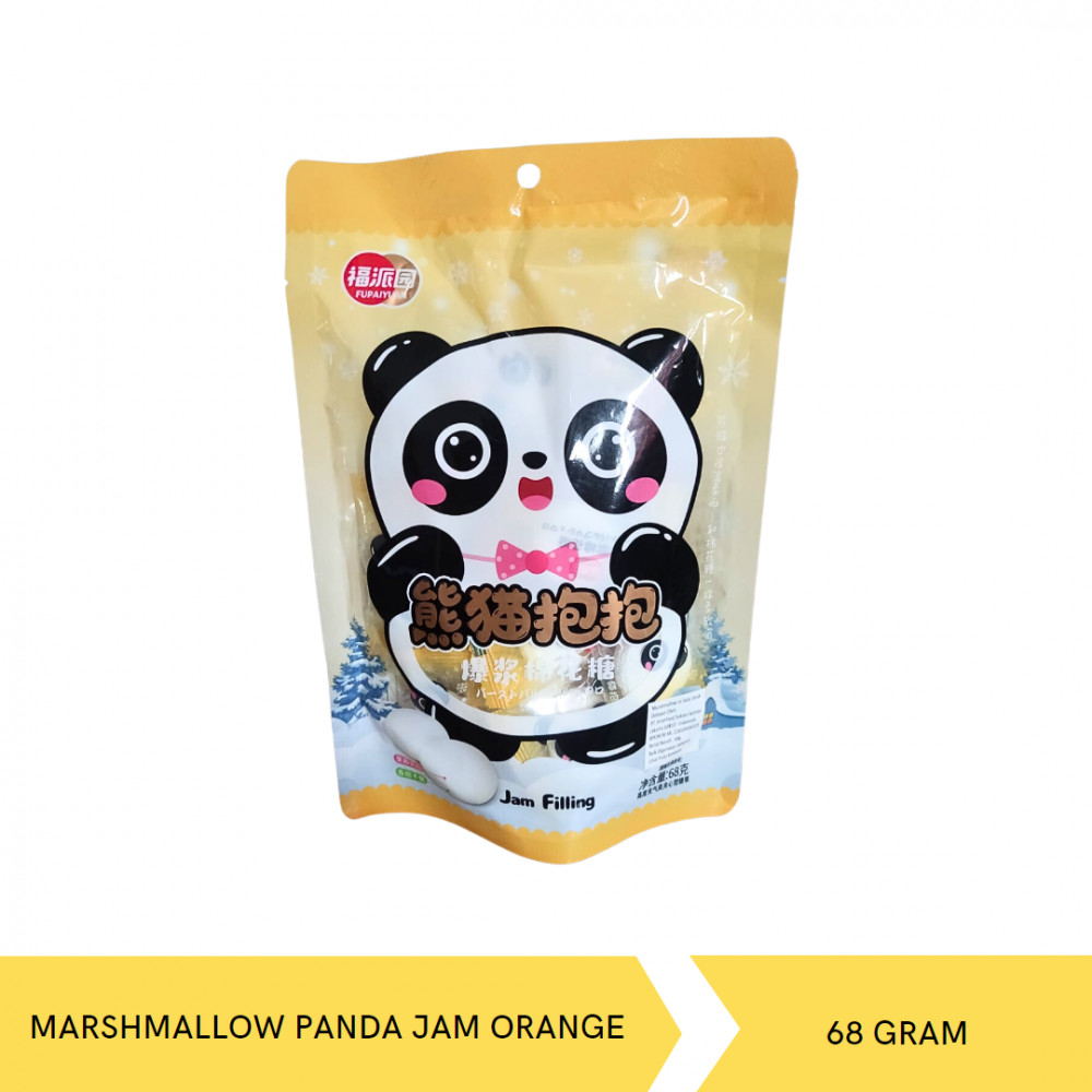 Mega Swalayan - FUPAIYUAN MARSHMALLOW PANDA JAM ORANGE 68G X 36