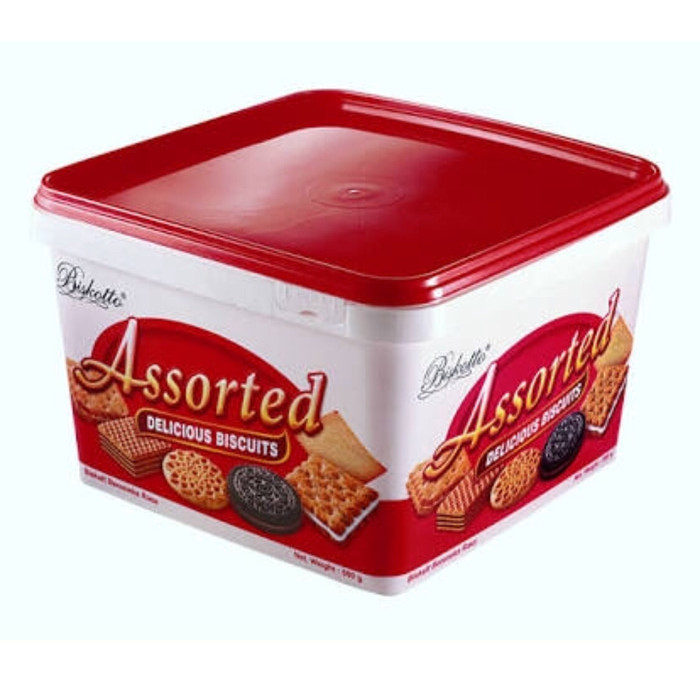 Mega Swalayan - BISKOTTO ASSORTED DELICIOUS BISCUITS 500G
