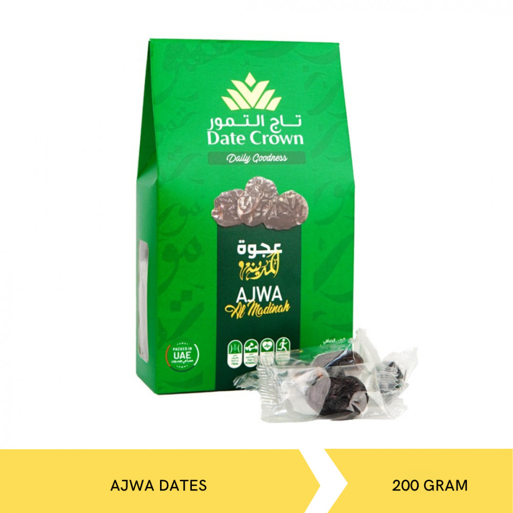 Mega Swalayan - DATE CROWN AJWA DATES 200G X 12