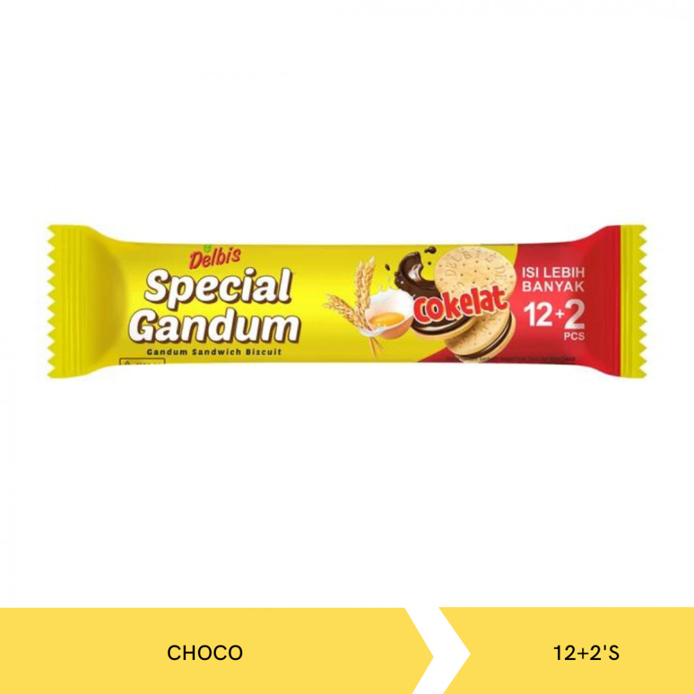 Mega Swalayan - DELBI`S SPECIAL GANDUM CHOCO 12+2 115GX24-DNR