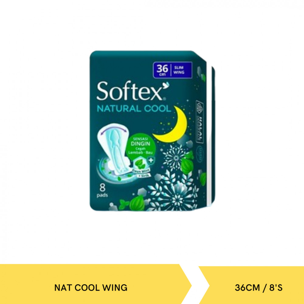 Mega Swalayan - SOFTEX NAT COOL WING 36CM/8`S X 24