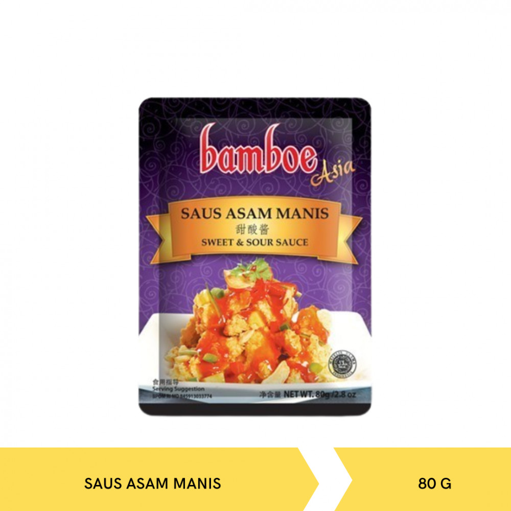 Mega Swalayan - BAMBOE ASIA BUMBU ASAM MANIS 80G X 12