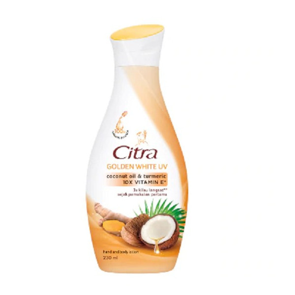 Mega Swalayan - CITRA HBL GOLDEN WHT UV COCONUT OIL 230ML