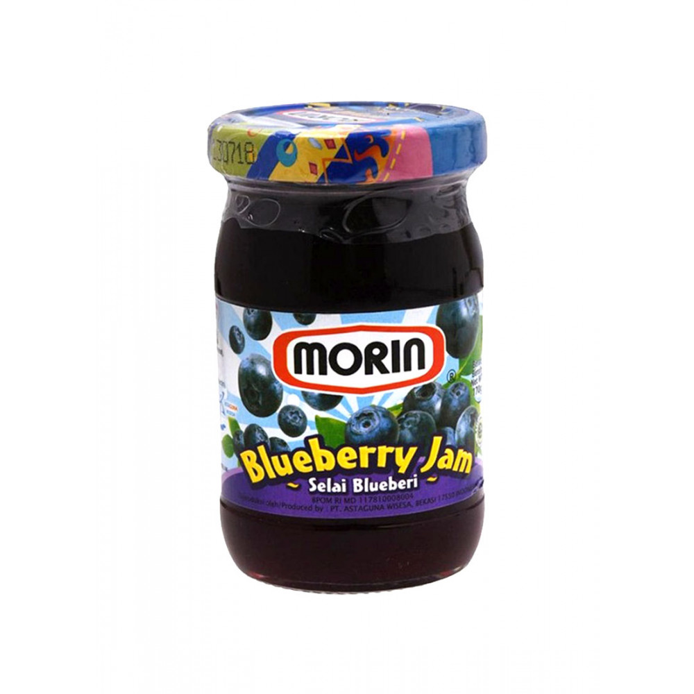 Mega Swalayan - MORIN JAM BLUEBERRY 170G X 12