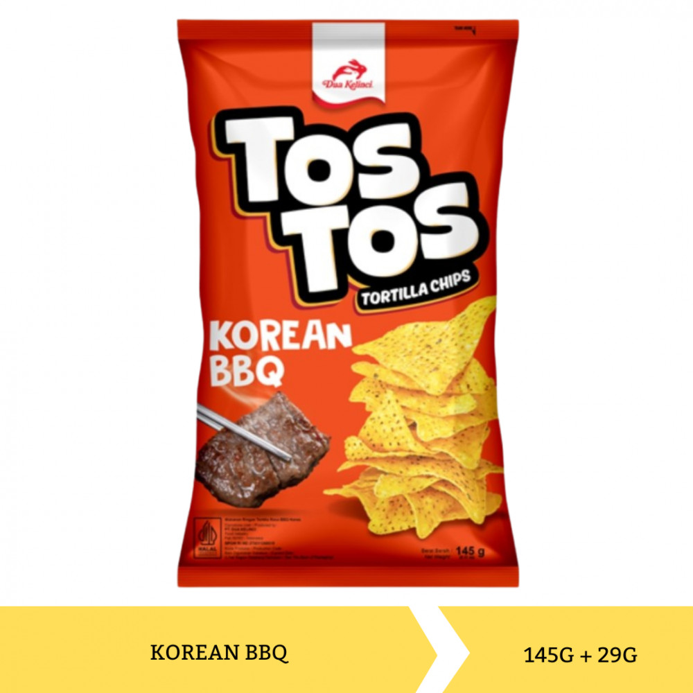 Mega Swalayan - TOSTOS TORTILLA CHIPS KOREAN BBQ 145G X 20