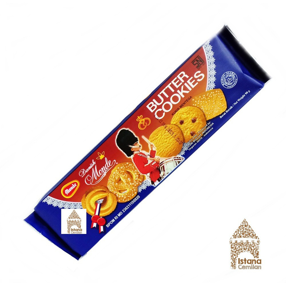 Mega Swalayan - MONDE BUTTER COOKIES 90G X 24