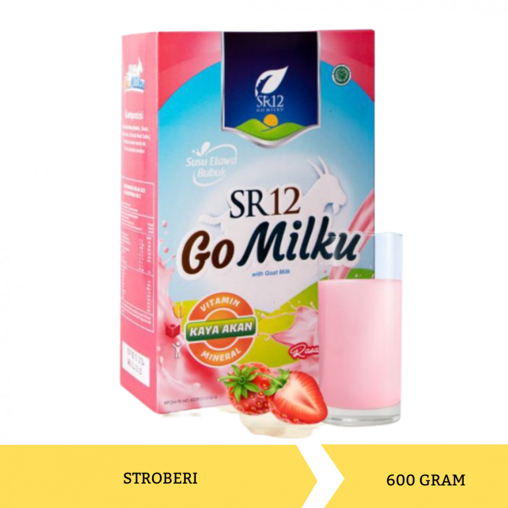 Mega Swalayan - SR12 GO MILKU STRAW 600G