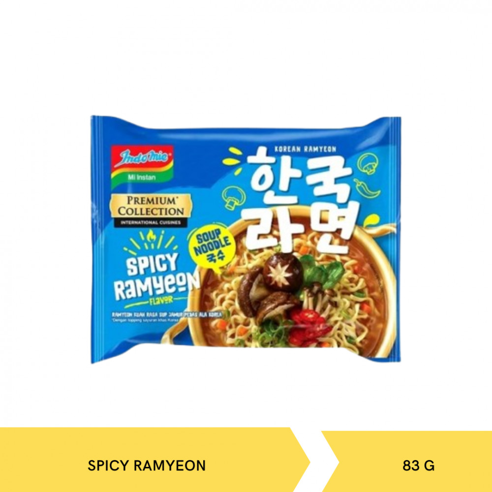 Mega Swalayan - INDOMIE PREMIUM SPICY RAMYEON 83G X 20