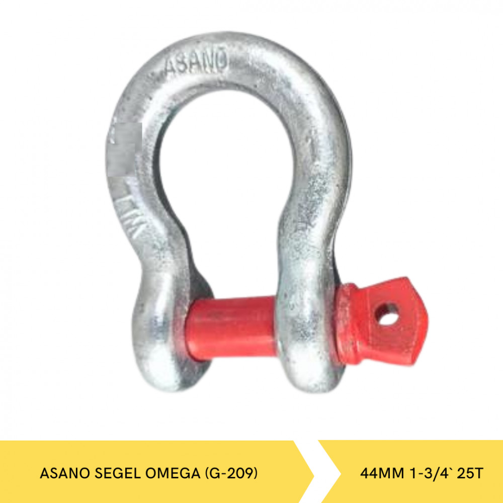 Mega Swalayan - ASANO SEGEL OMEGA (G-209) 44MM 1-3/4` 25T