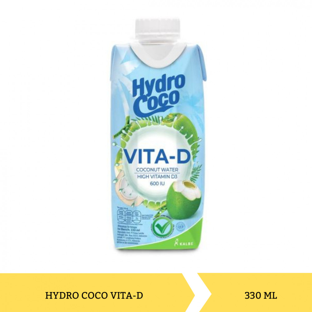Mega Swalayan - HYDRO COCO VITA-D 330ML X 12