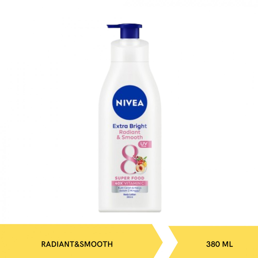 Mega Swalayan - NIVEA BL EW RADIANT&SMOOTH PUMP 380ML