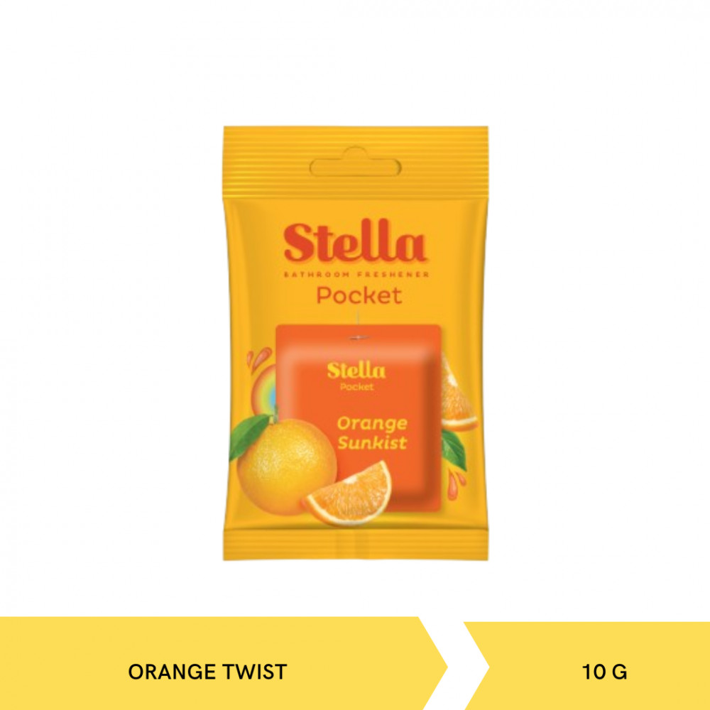 Mega Swalayan - STELLA POCKET BATHROOM ORANGE TWIST 10G