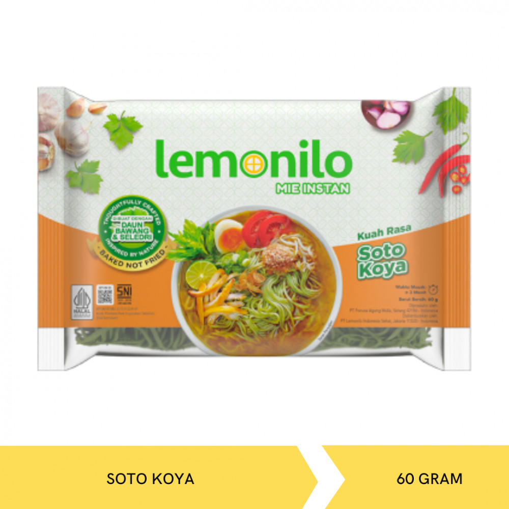 Mega Swalayan - LEMONILO MIE KUAH SOTO KOYA 60G X 20