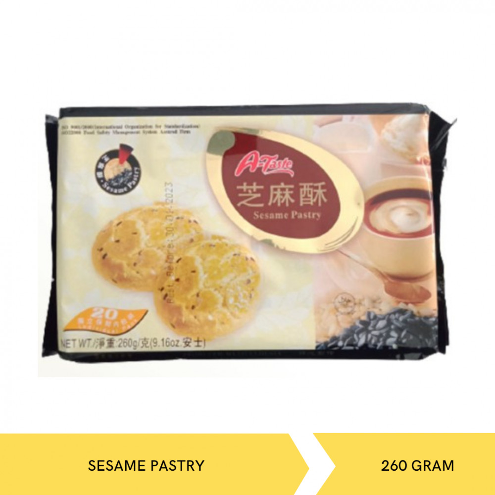 Mega Swalayan - A-TASTE SESAME PASTRY 260G X 12