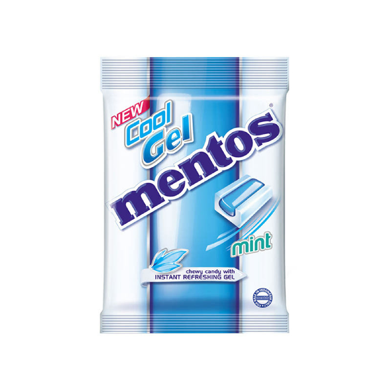 Mega Swalayan - MENTOS COOL GEL MINT 132G X 24- N/A