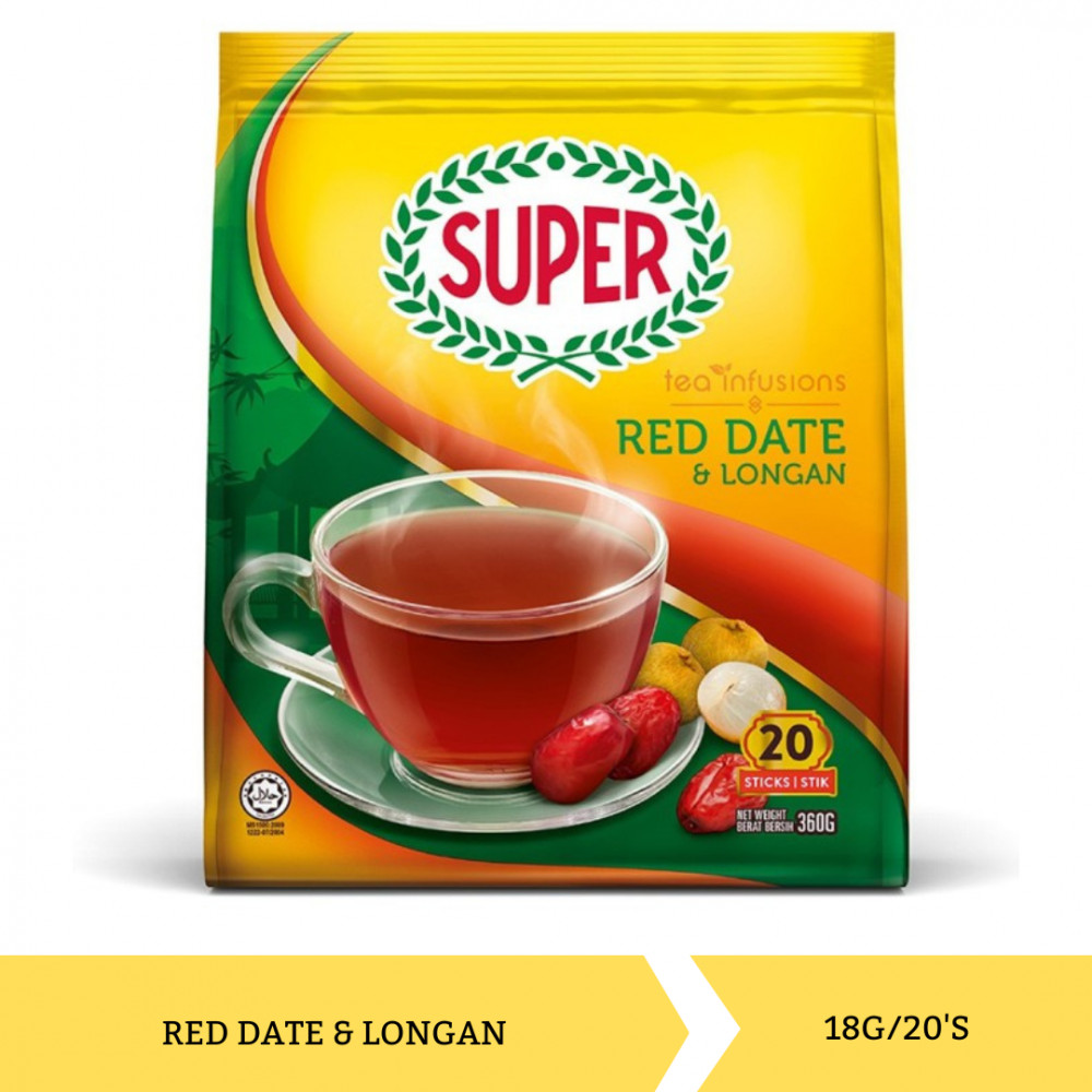 Mega Swalayan - SUPER RED DATES&LONGAN TEA 18G/20S X 24 BAG