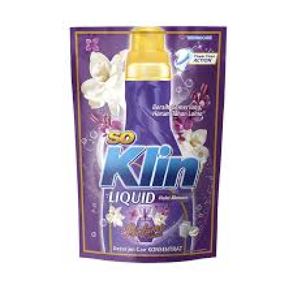 Mega Swalayan - SOKLIN LIQ DET VIOLET BLOSSOM 720ML X 6