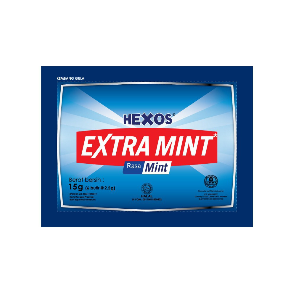 Mega Swalayan - HEXOS EXTRA STRONG MINT 2.5G