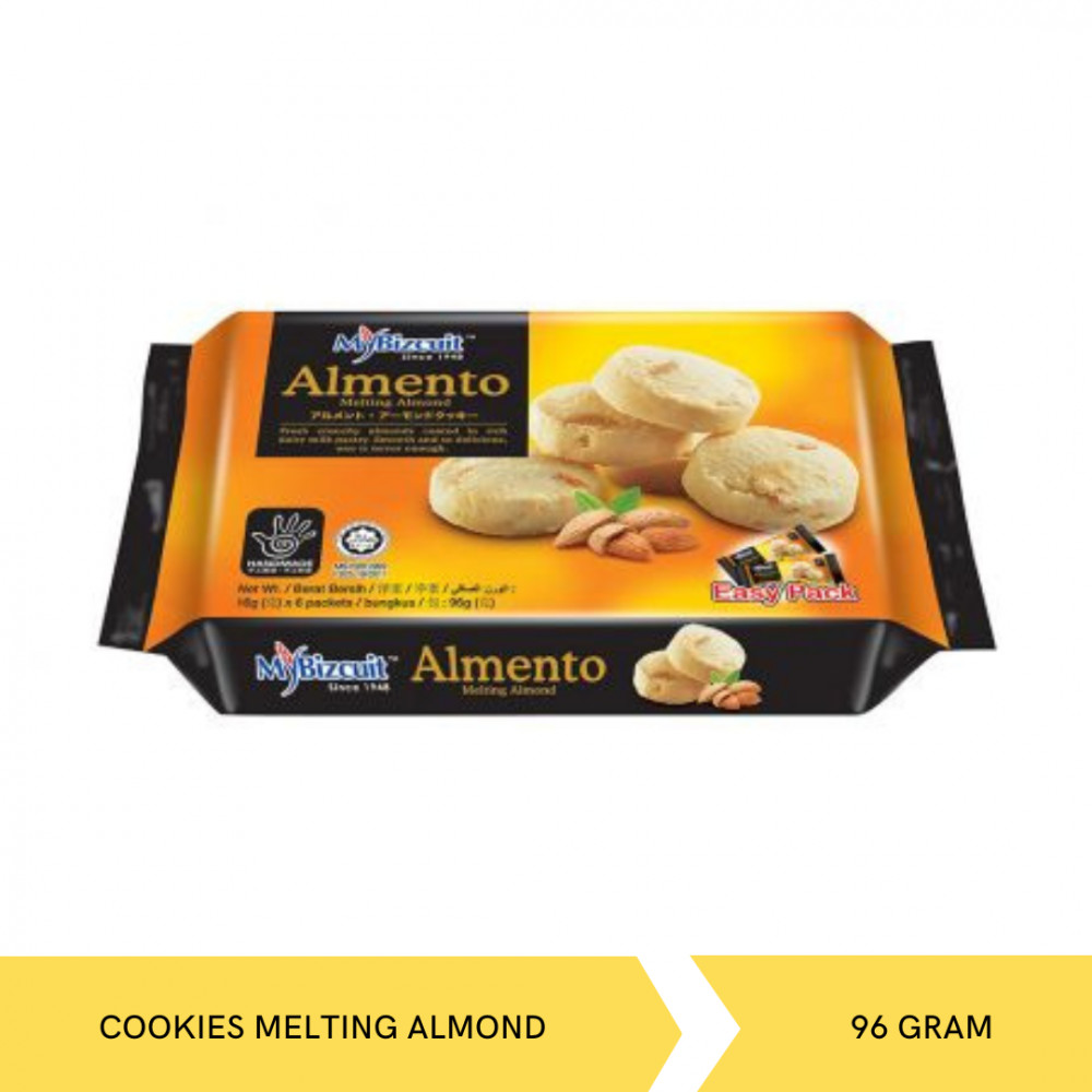 Mega Swalayan - MY BIZCUIT COOKIES MELTING ALMOND 96GX24