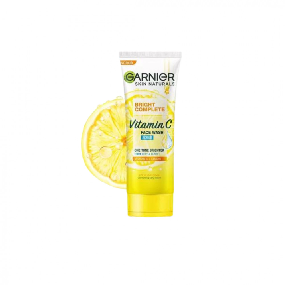 Mega Swalayan - GARNIER BRIGHT COMP VIT C FACE SCRUB 100ML X 12