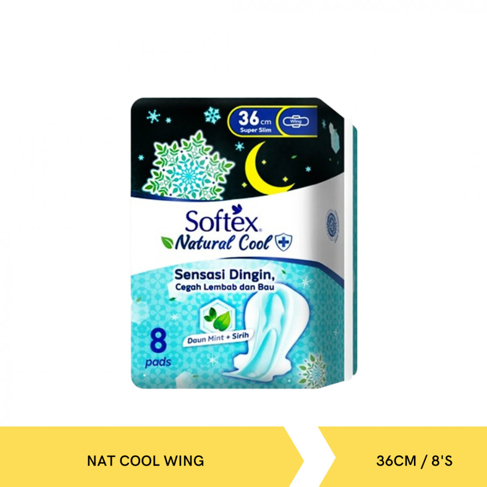 Mega Swalayan - SOFTEX NAT COOL WING 36CM/8`S X 24